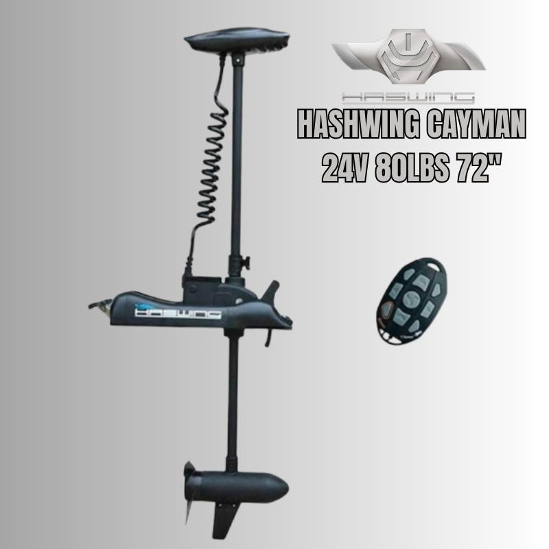 Motore Elettrico di Prua Haswing Cayman 24V 80LBS 72" con GPS - Ship ...